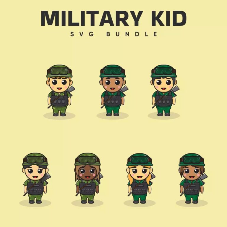 Big Military SVG Files Bundle – MasterBundles