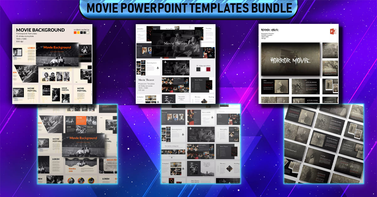 Movie Powerpoint Templates Bundle – MasterBundles
