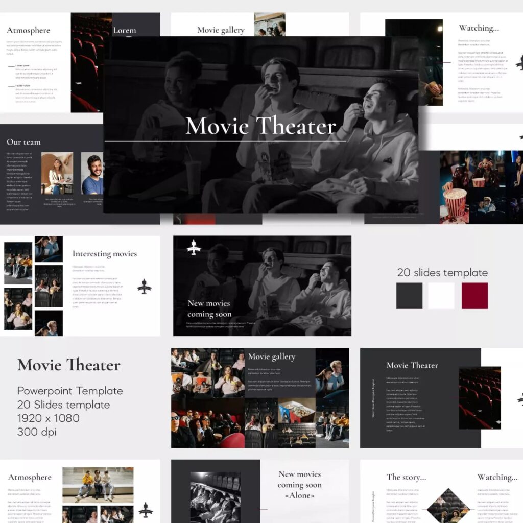 Movie Powerpoint Templates Bundle – MasterBundles