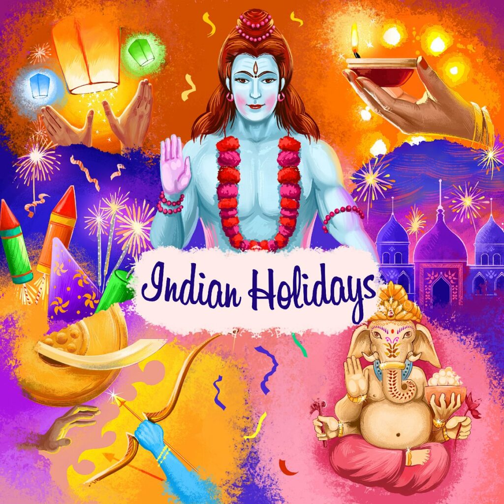 Indian Holidays 23 Greeting Cards – MasterBundles