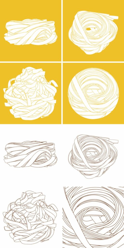 Pasta Set Illustrations – MasterBundles