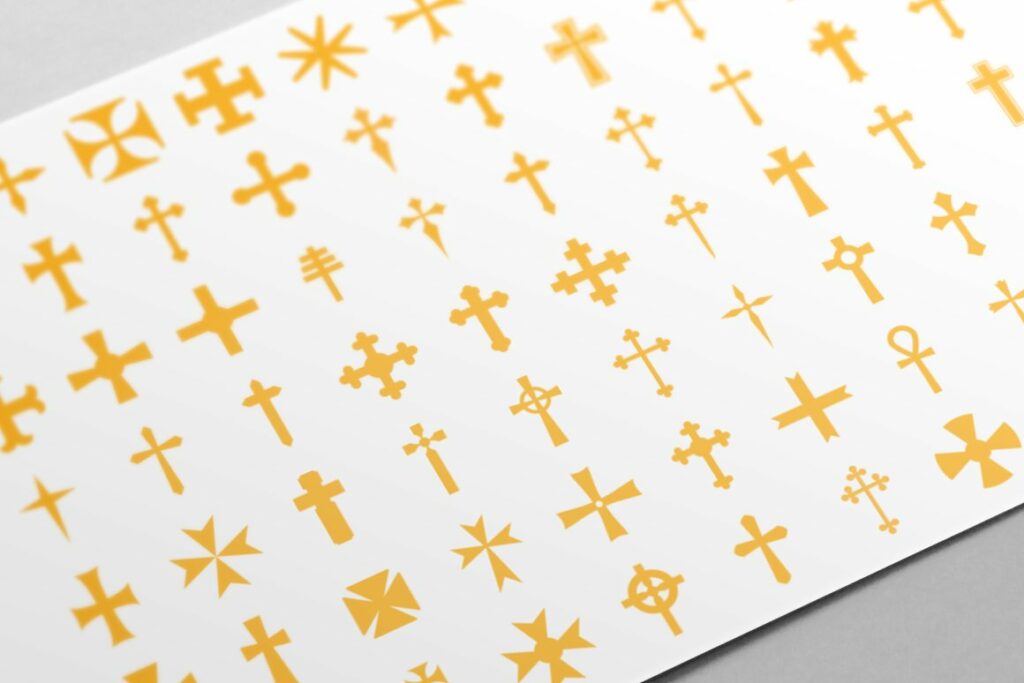 100 Cross Icons - Jolly Icon Series – MasterBundles