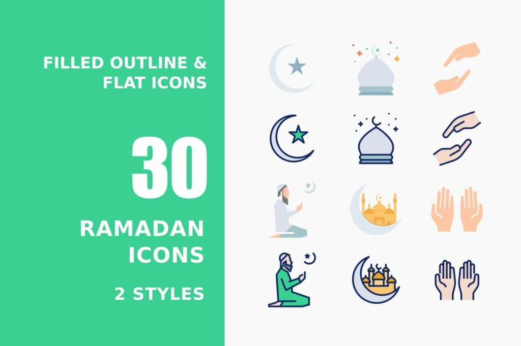 Ramadan Icons – MasterBundles
