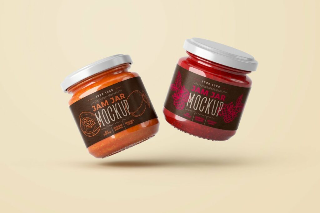Jam Jar Mockup Set | Label Design – MasterBundles