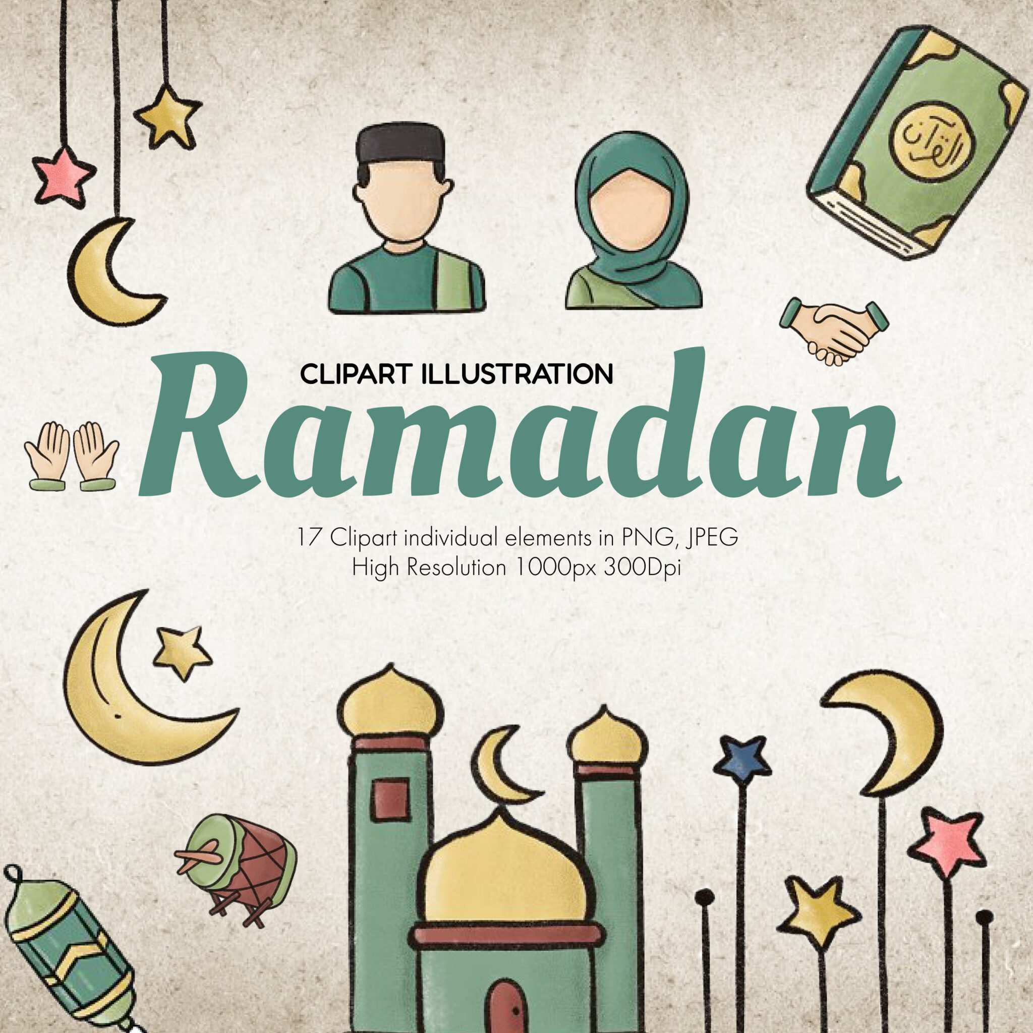 Ramadan Clipart – MasterBundles