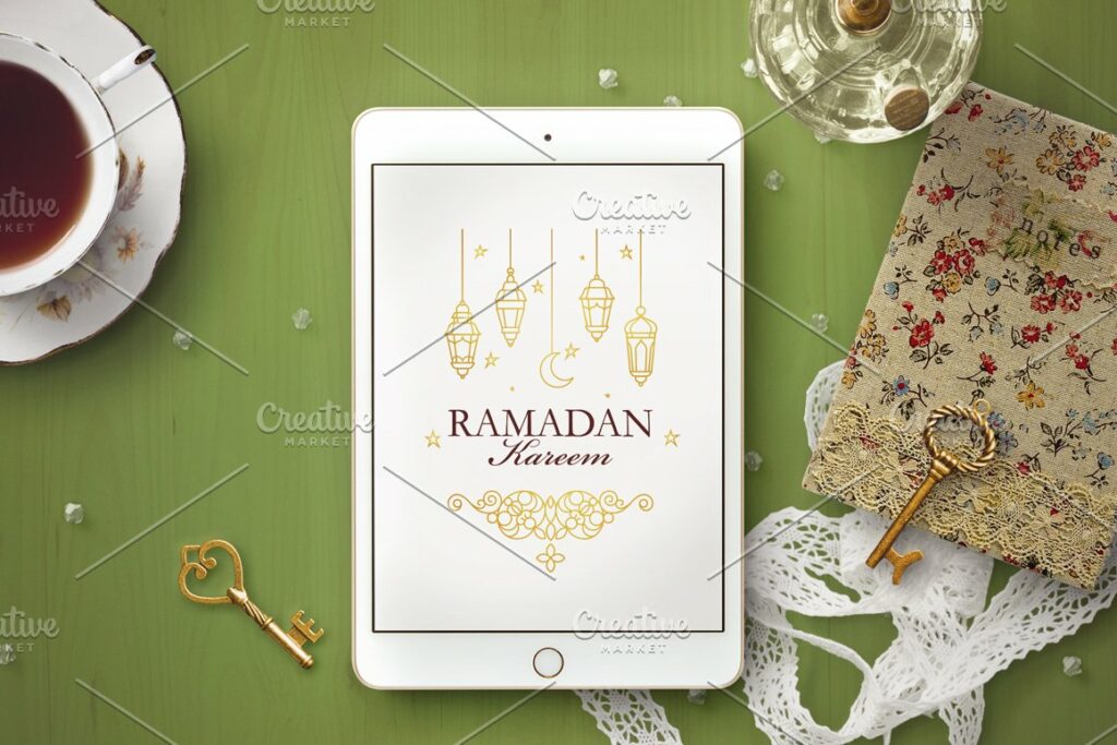 Set Of Ramadan Greetings Frames – MasterBundles