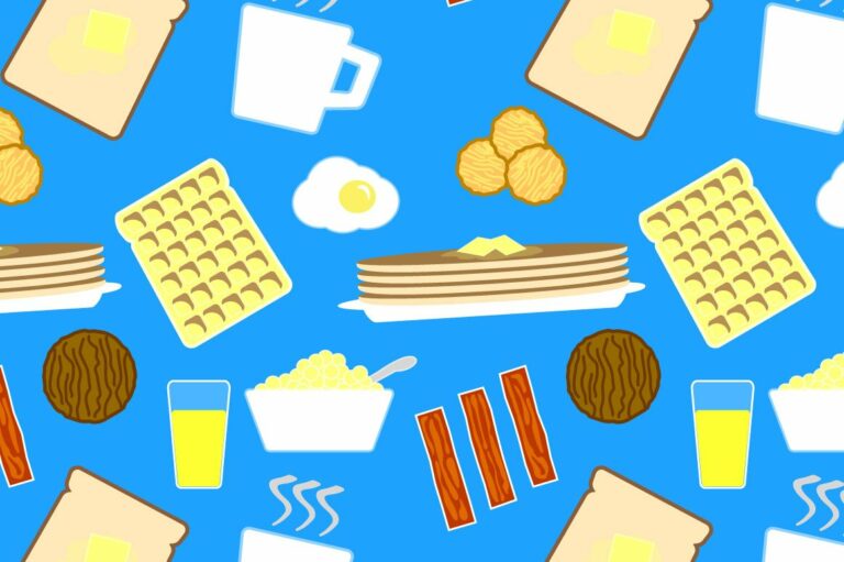 10 Breakfast Food Illustrations – MasterBundles