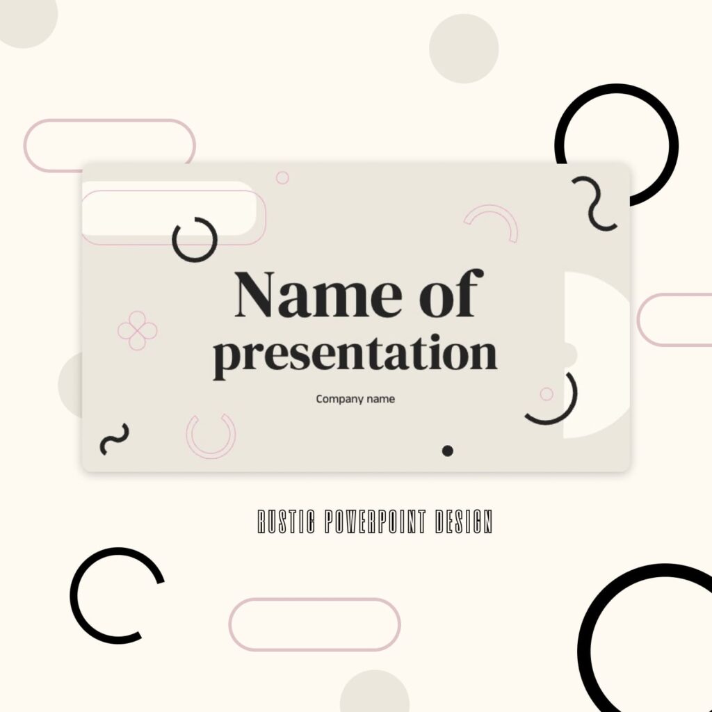 Rustic Powerpoint Design – MasterBundles