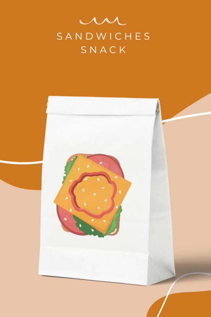 Sandwiches Snack. Bread Slices Fresh Toasts With Healthy Nat ...