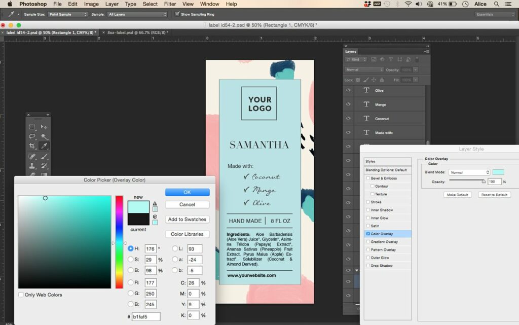 Packaging And Label Template-ID54 – MasterBundles