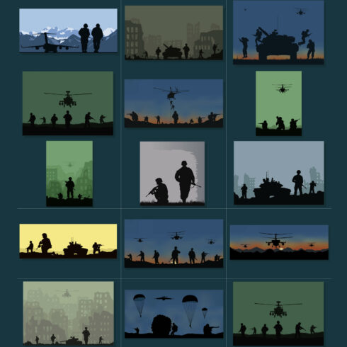 Set of Vector Illustrations – MasterBundles