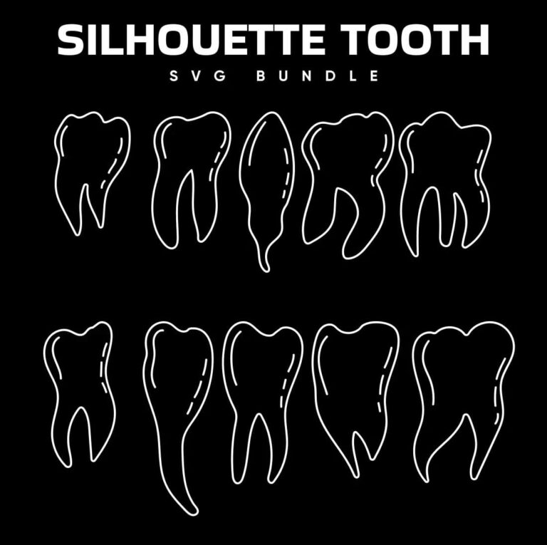 Tooth SVG Files Bundle – MasterBundles