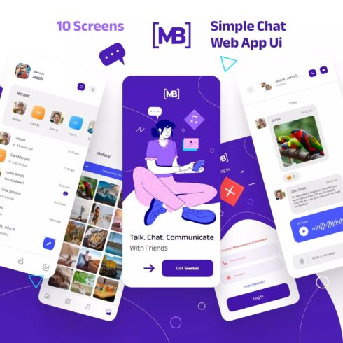 Mega Chat UI Kit Bundle – MasterBundles