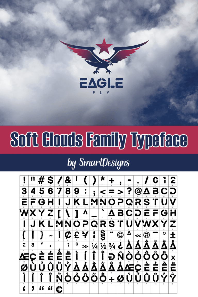 Soft Clouds Family Typeface – MasterBundles
