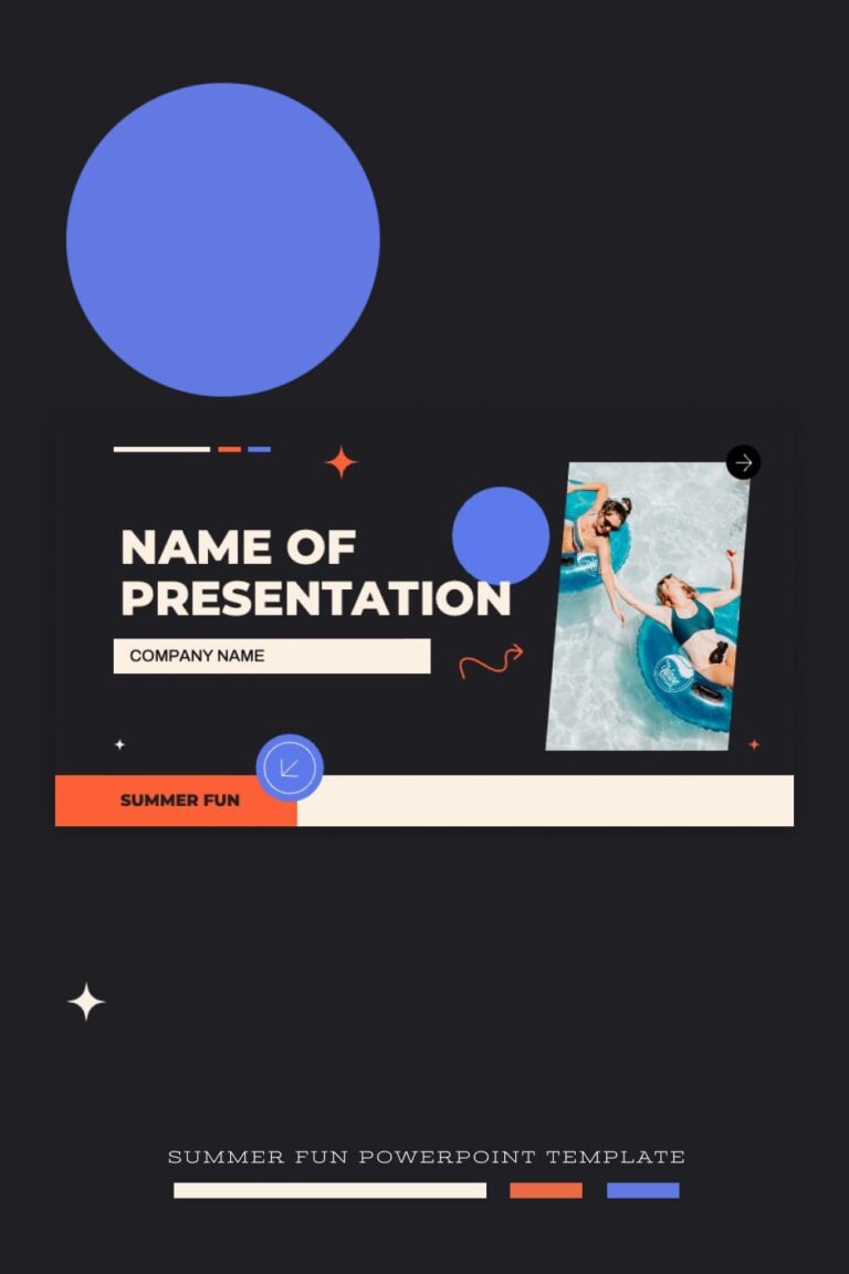 Summer Fun Powerpoint Template – MasterBundles