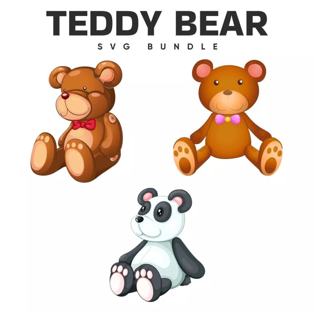 Teddy Bear SVG Bundle – MasterBundles
