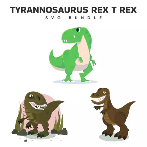 Mega T-Rex SVG Files Bundle | Master Bundles