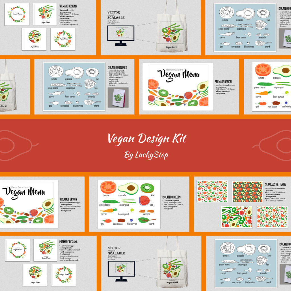 Vegan Design Kit – MasterBundles