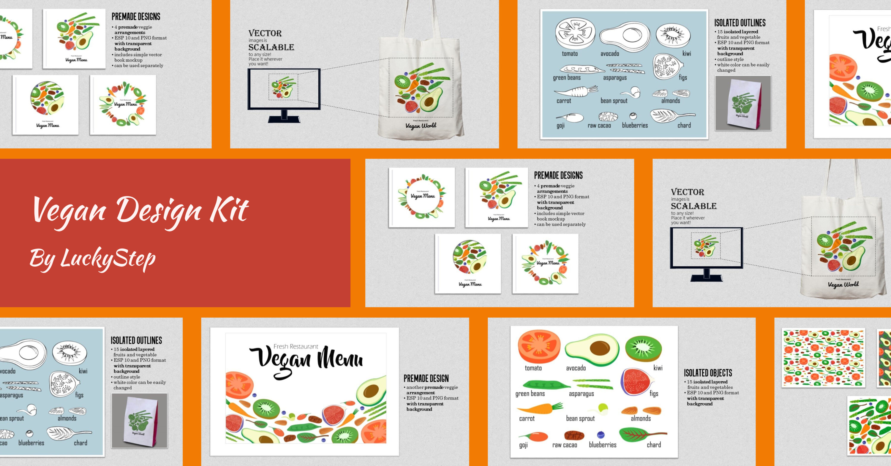 Vegan Design Kit – MasterBundles