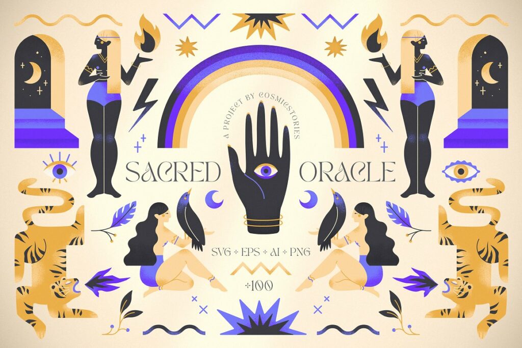 Sacred Oracle Vector Bundle – MasterBundles