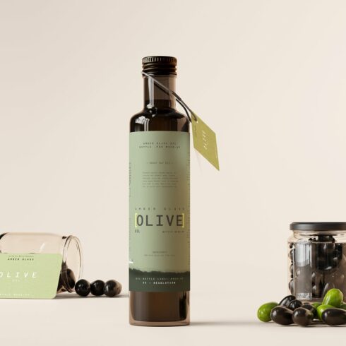 Oil Bottles And Can Mockup Bundle | MasterBundles