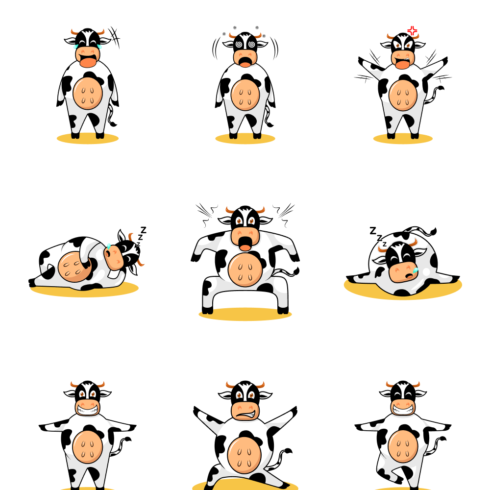 Cow Decal SVG Files – MasterBundles
