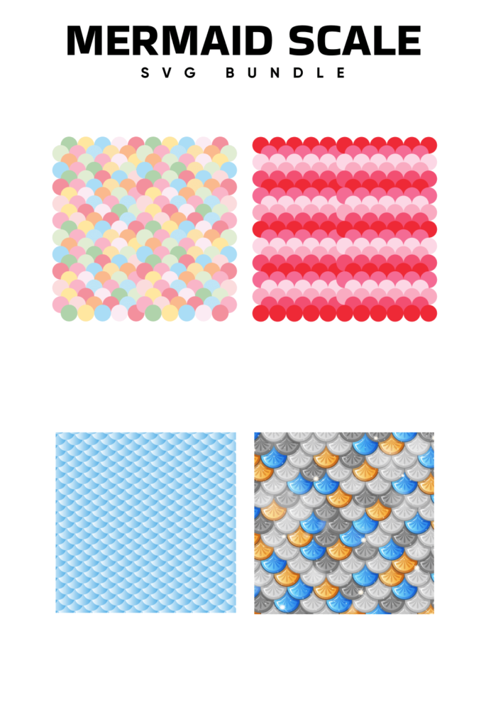 Mermaid Scale SVG Free – MasterBundles