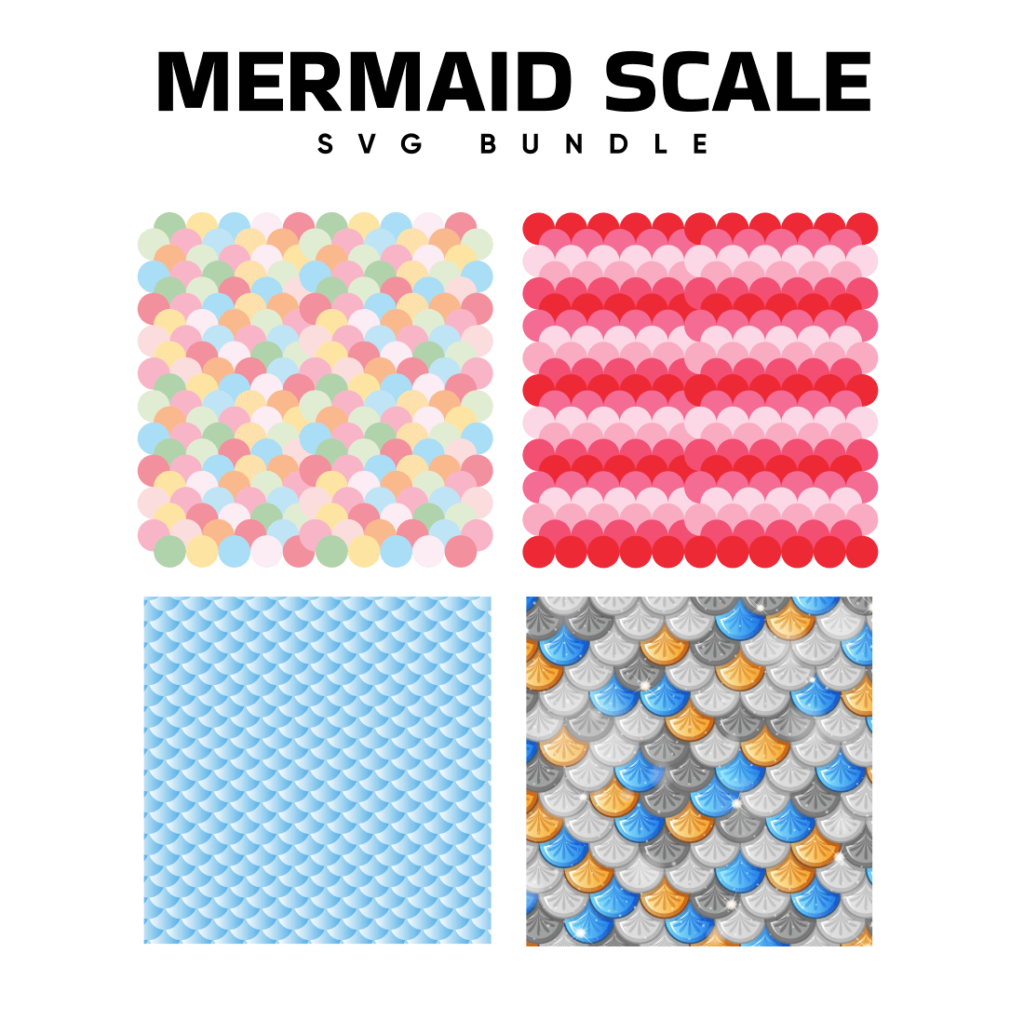 Mermaid Scale SVG Free – MasterBundles