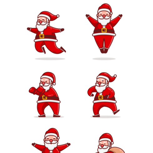 Santa Claus SVG Files | MasterBundles