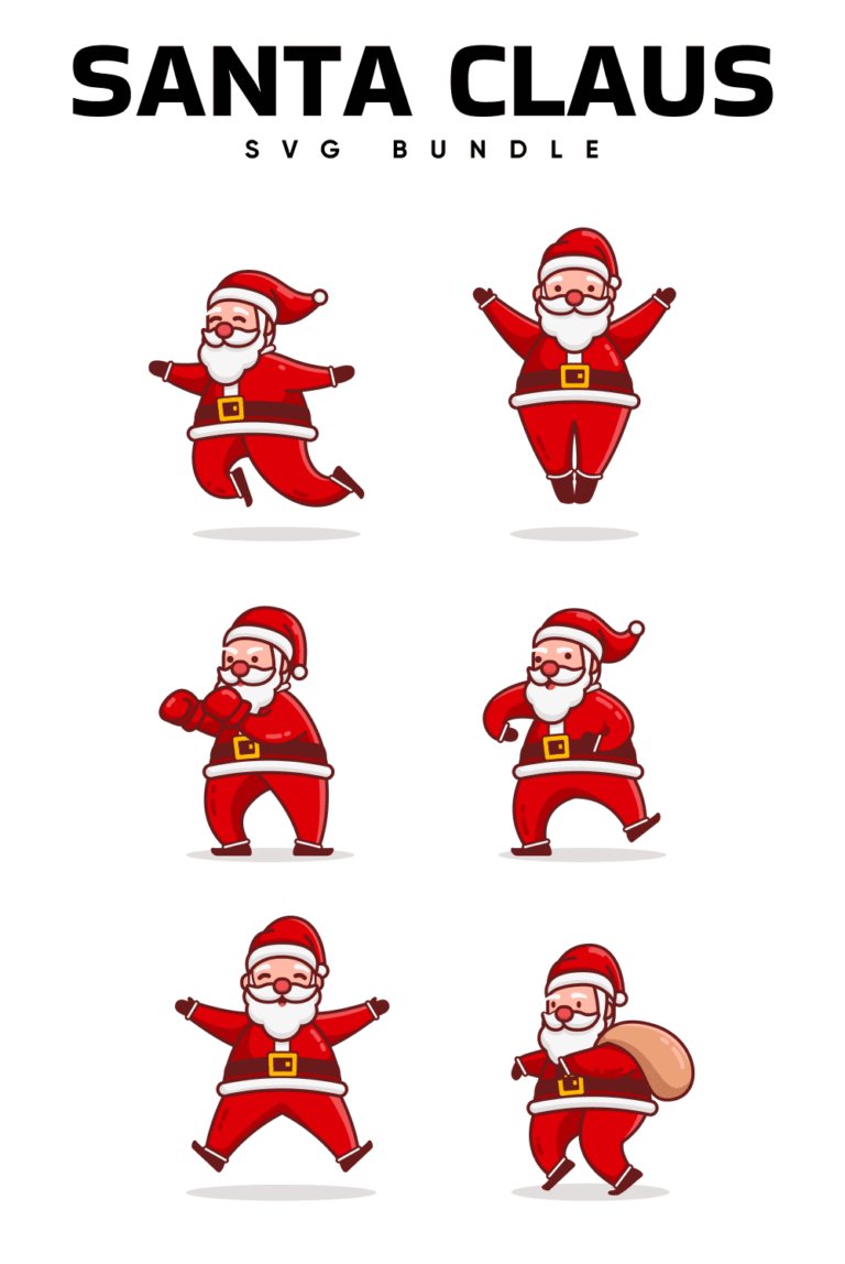 Santa Claus SVG Files – MasterBundles