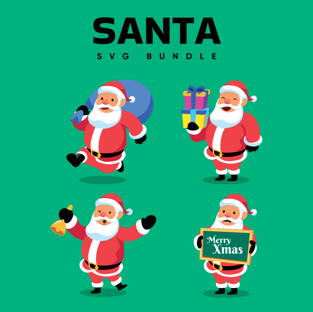 Santa SVG Free – MasterBundles
