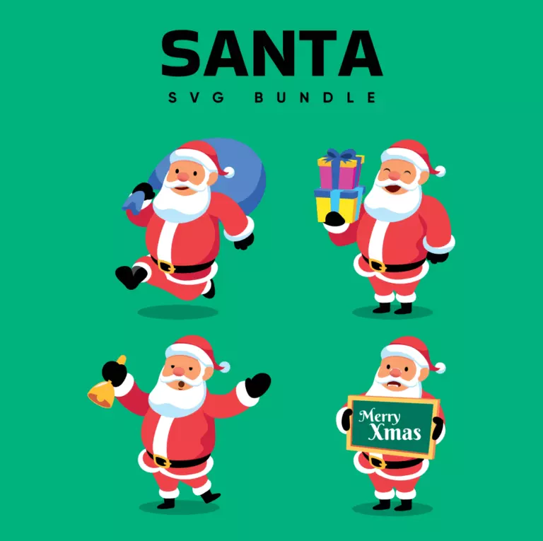 Santa SVG Free – MasterBundles