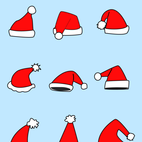 Simple Santa Hat SVG | MasterBundles