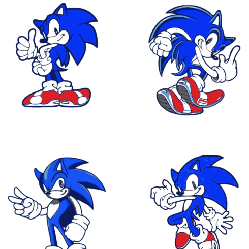 Sonic Hedgehog SVG | Master Bundles