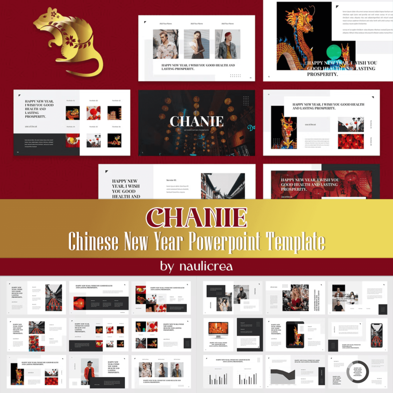 Kaweva - Lunar Years Event PowerPoint Template – MasterBundles