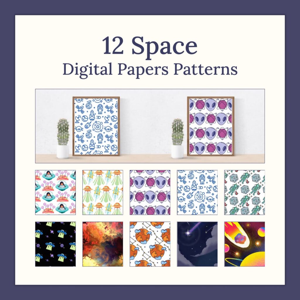 12 Space Repeatable Patterns – MasterBundles