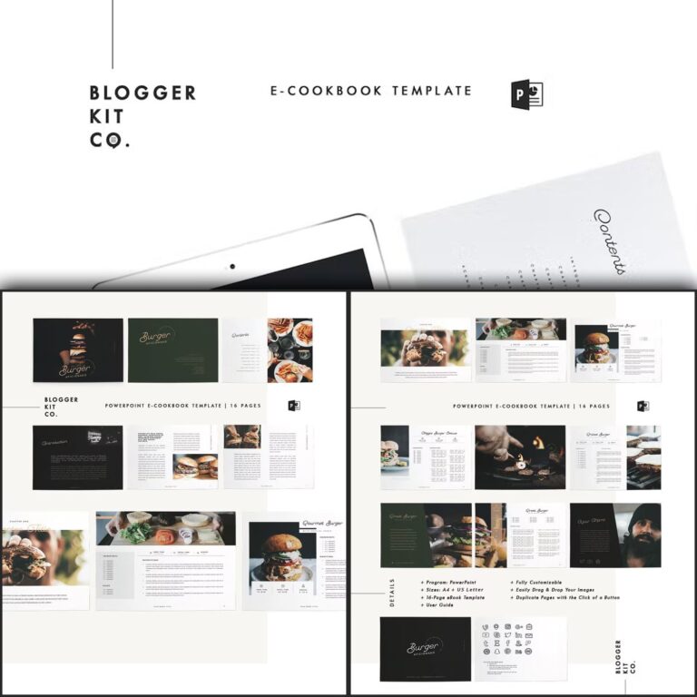 Book - Powerpoint Template | MasterBundles