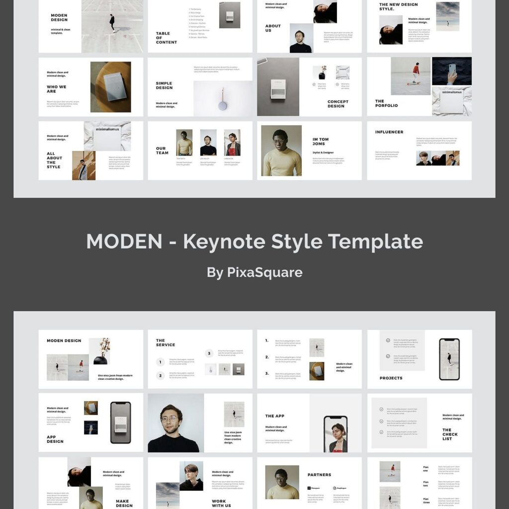 MODEN - Keynote Style Template – MasterBundles