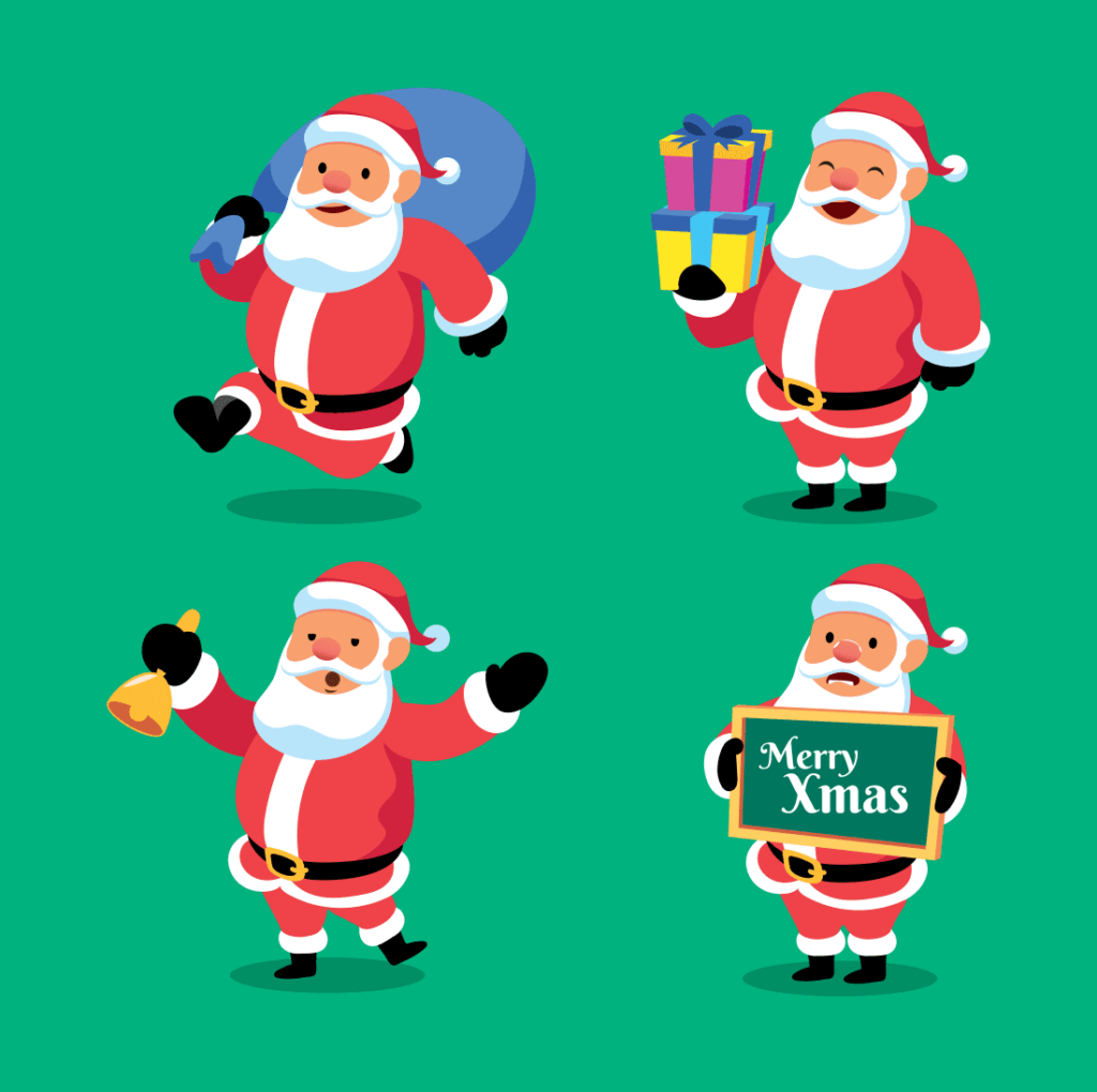 Santa SVG Free – MasterBundles