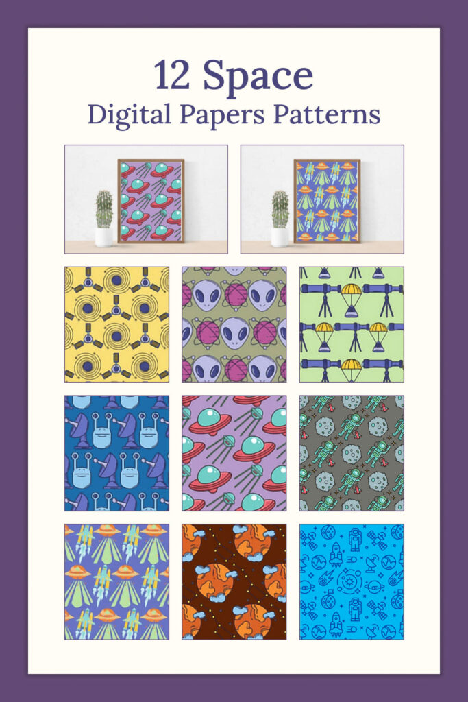 12 Space Patterns KDP – MasterBundles