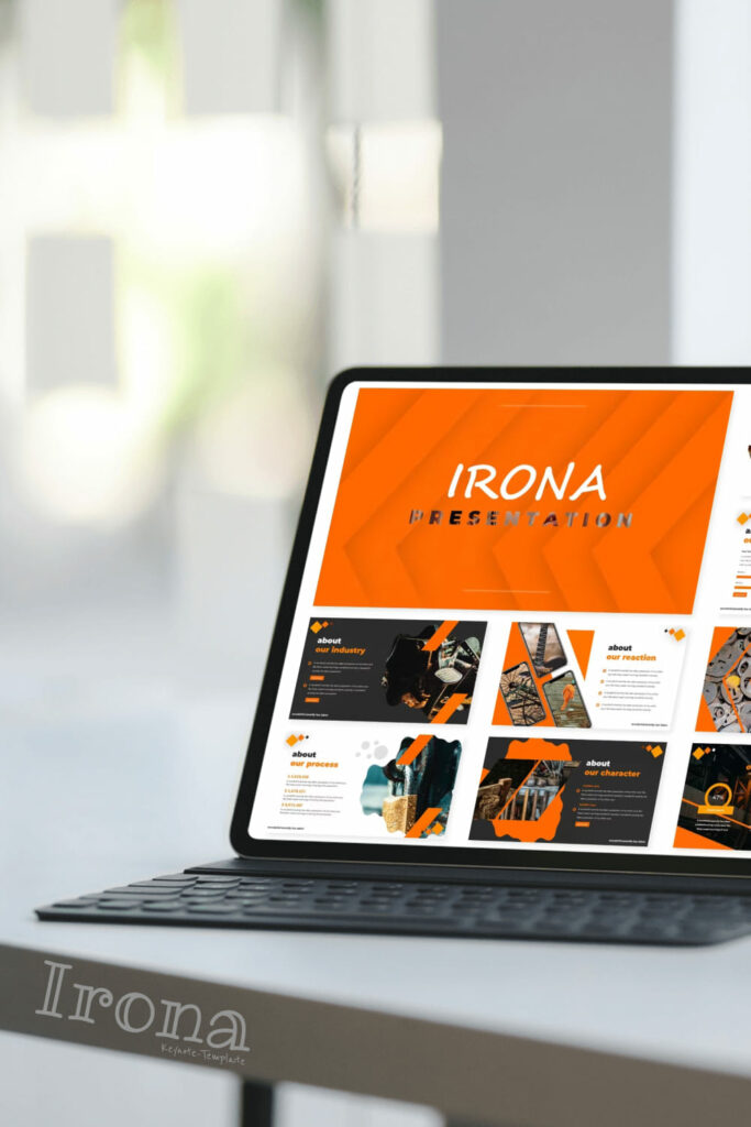 Irona Keynote Template – MasterBundles