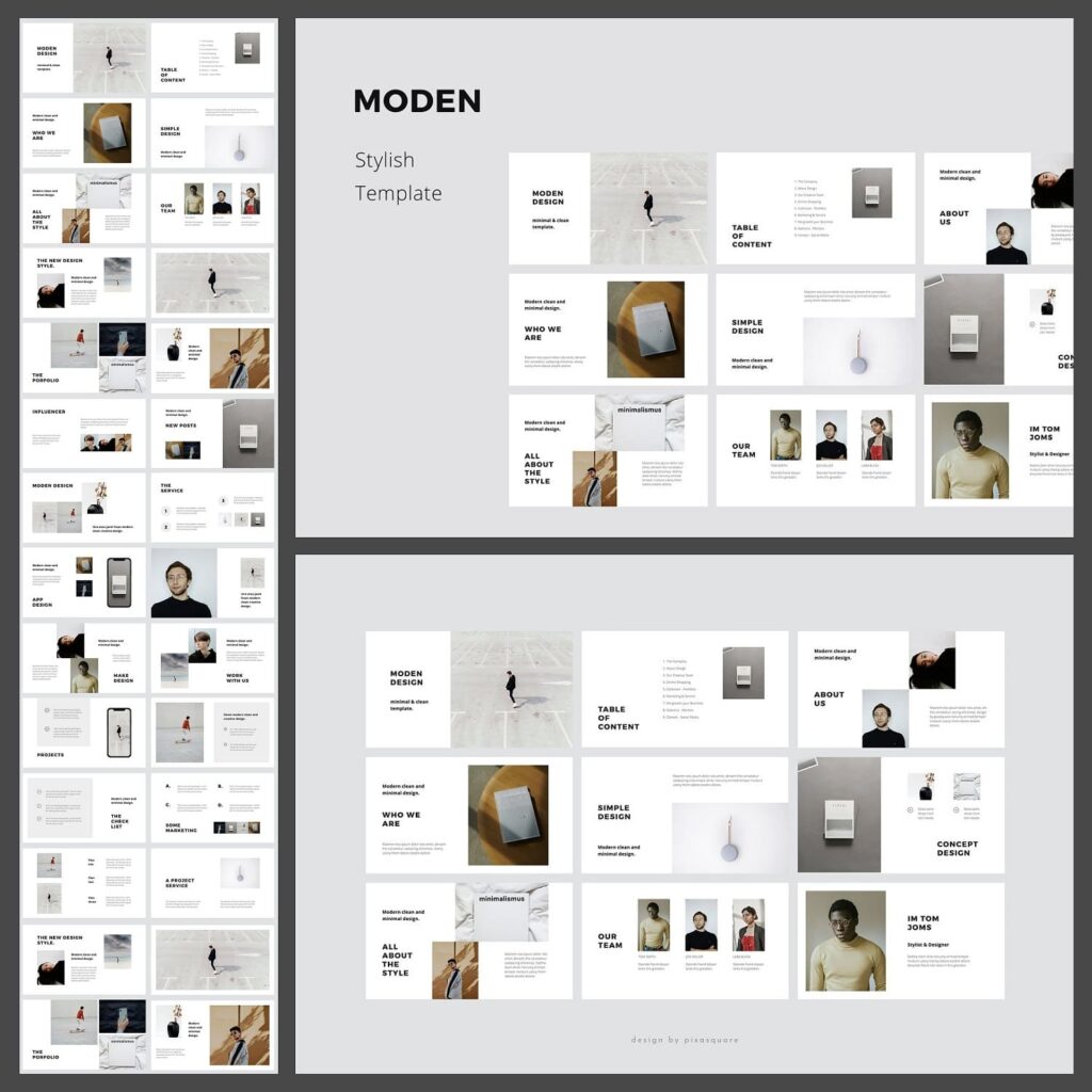 MODEN - Keynote Style Template – MasterBundles