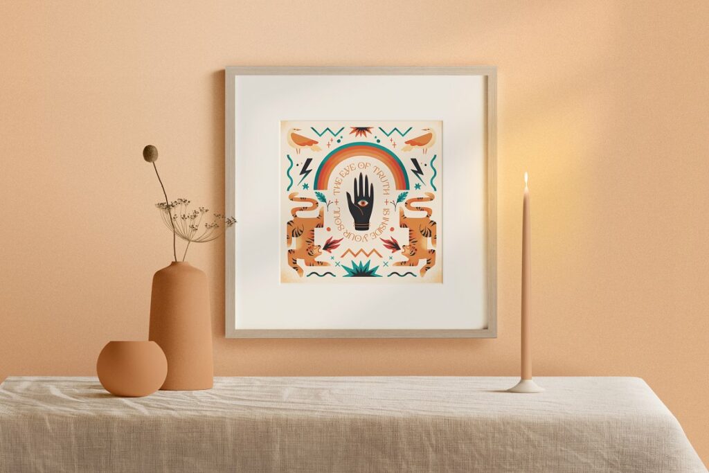 Sacred Oracle Vector Illustrations Bundle – MasterBundles