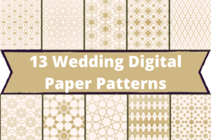 13 Wedding Patterns Pack – MasterBundles
