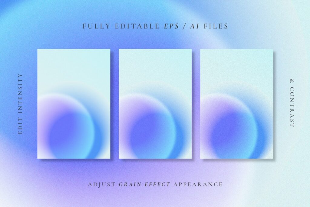 Soul Energy Vibrant Noisy Gradient Backgrounds – MasterBundles
