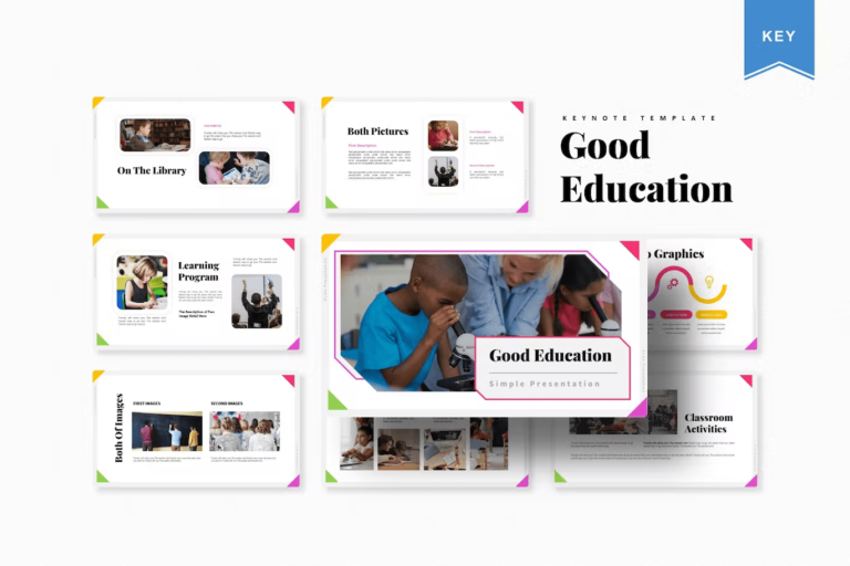 Good Education Keynote Template – MasterBundles
