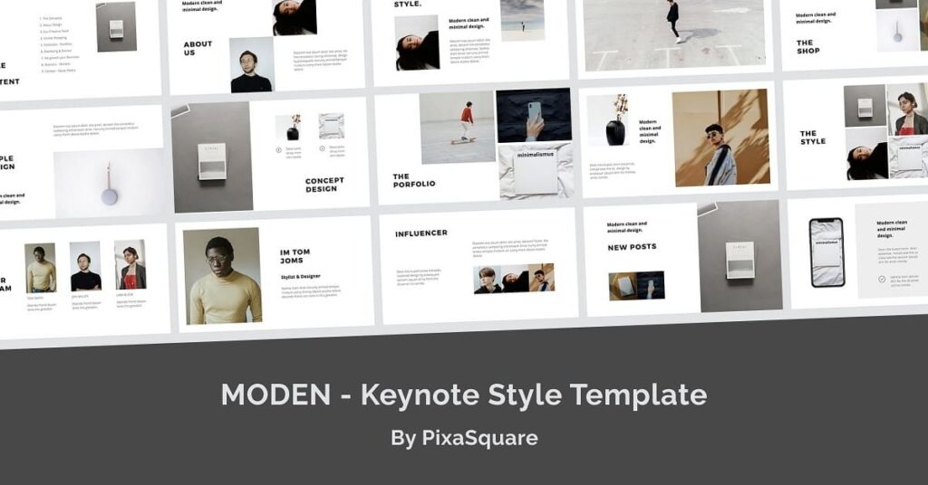MODEN - Keynote Style Template – MasterBundles