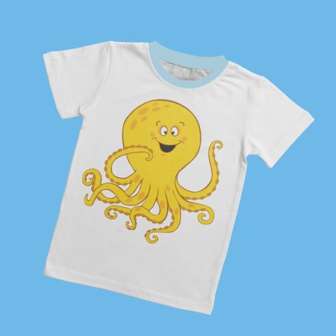 Fun Octopus T-shirt Designs Bundle – MasterBundles