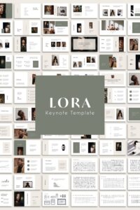 LORA - Keynote Template – MasterBundles