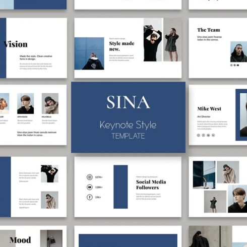 SINA - Keynote Style Template – MasterBundles